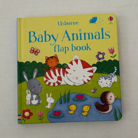 usborne | Other | Usborne Baby Animals Flap Book Board Book | Poshmark